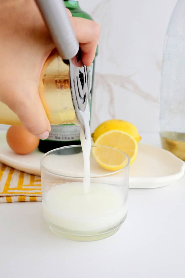 Gin Fizz Cocktail - A Beautiful Mess