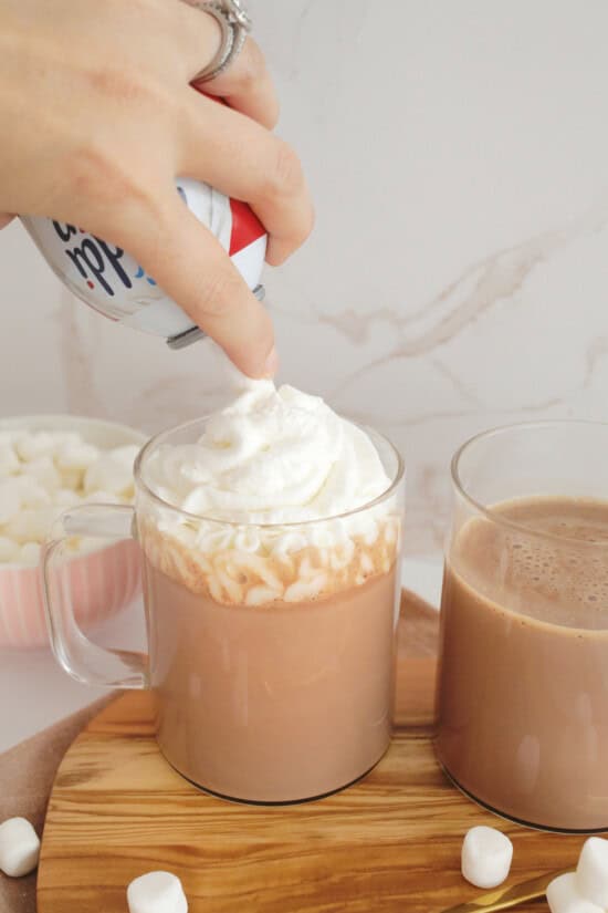 Homemade Hot Chocolate - A Beautiful Mess