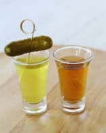 Pickleback Shot - A Beautiful Mess