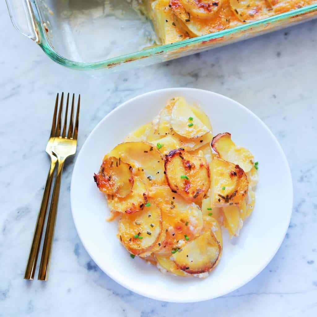 Scalloped Potatoes - A Beautiful Mess