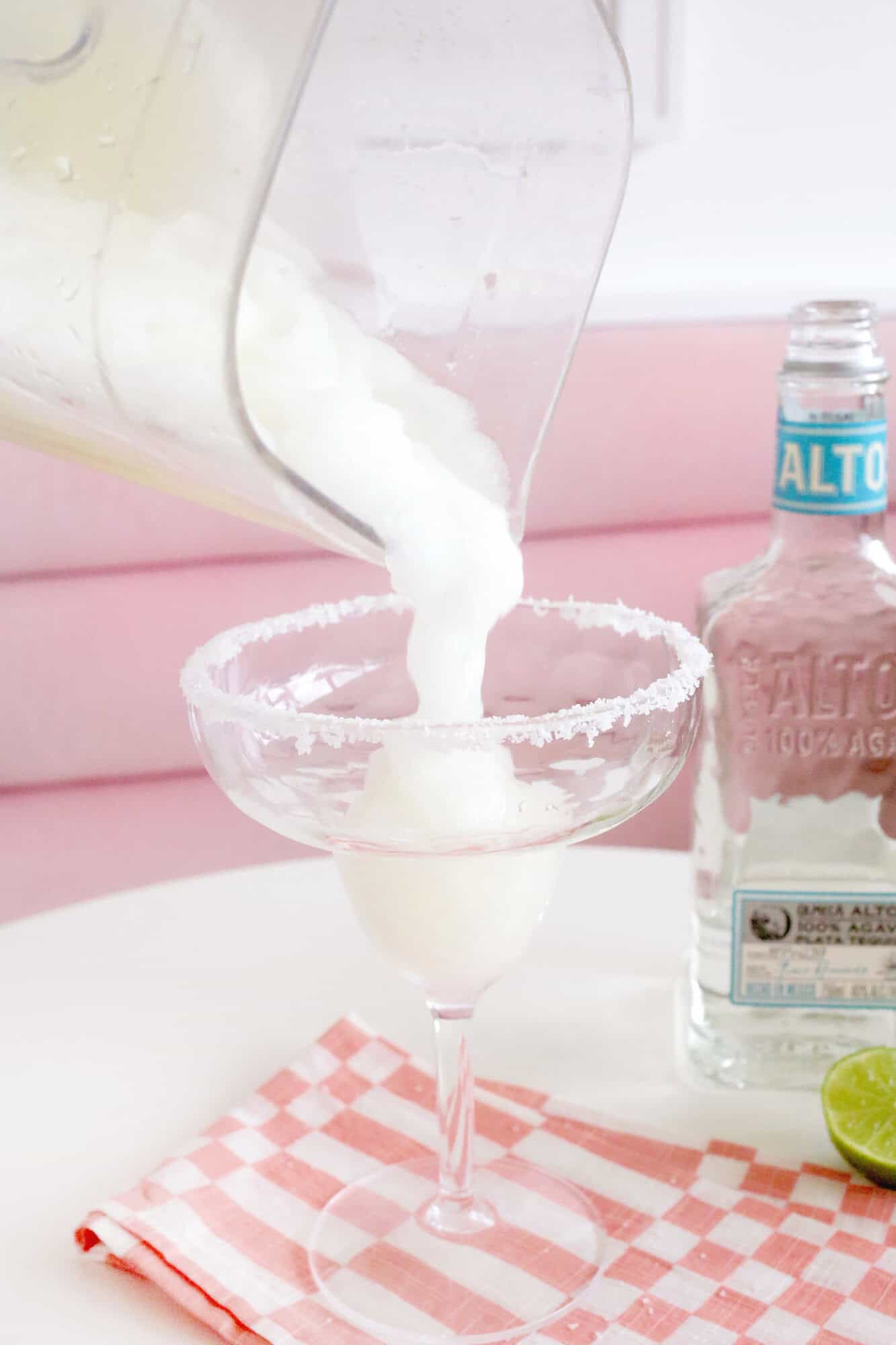 Frozen Margarita Recipe - A Beautiful Mess