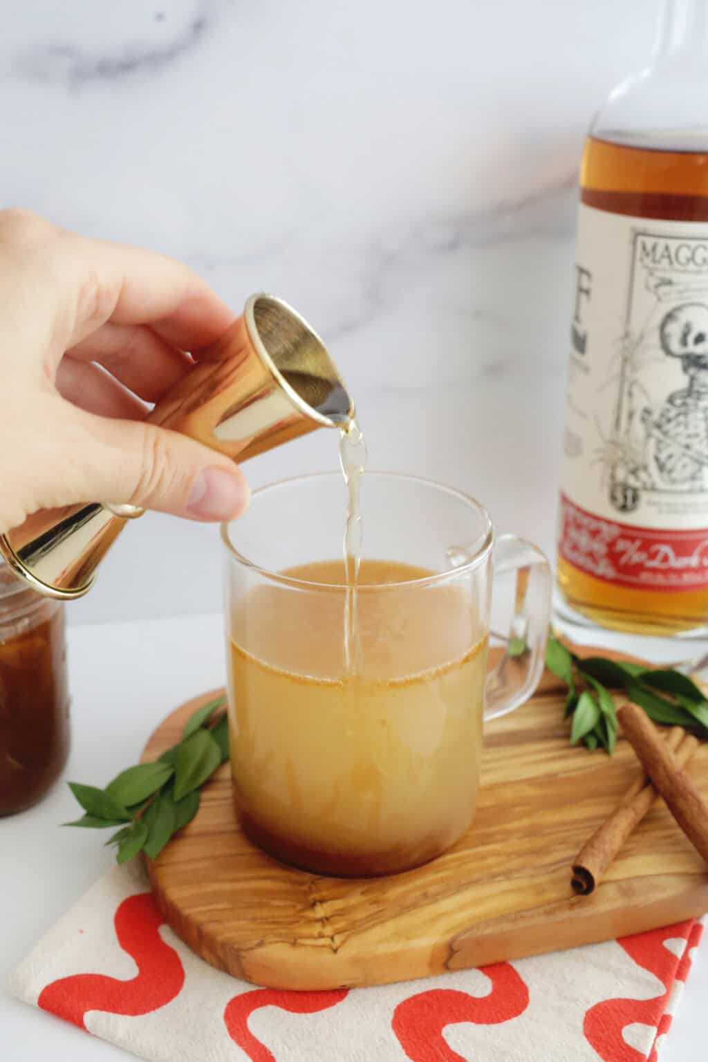 Hot Buttered Rum - A Beautiful Mess