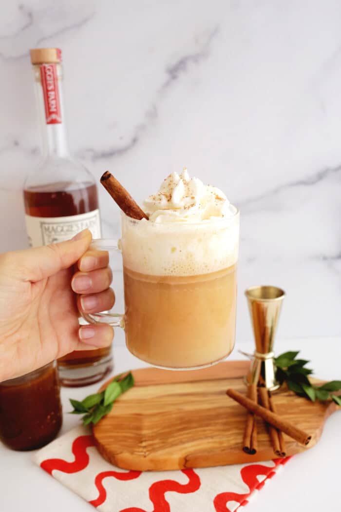 Hot Buttered Rum - A Beautiful Mess