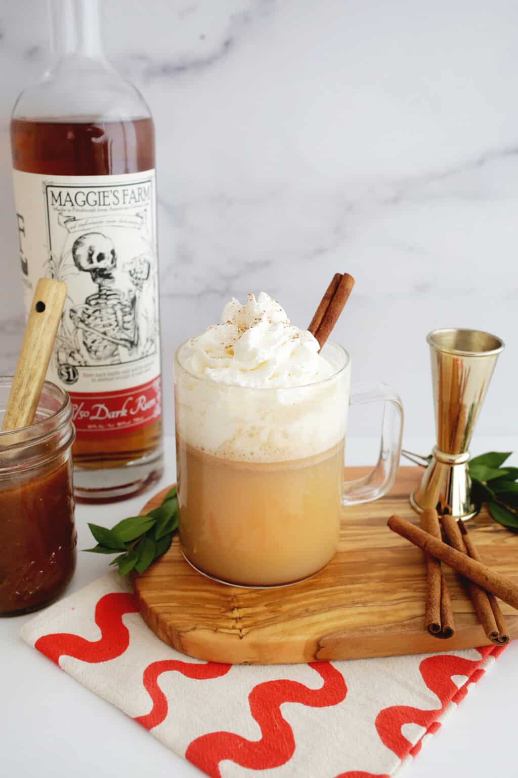 Hot Buttered Rum - A Beautiful Mess