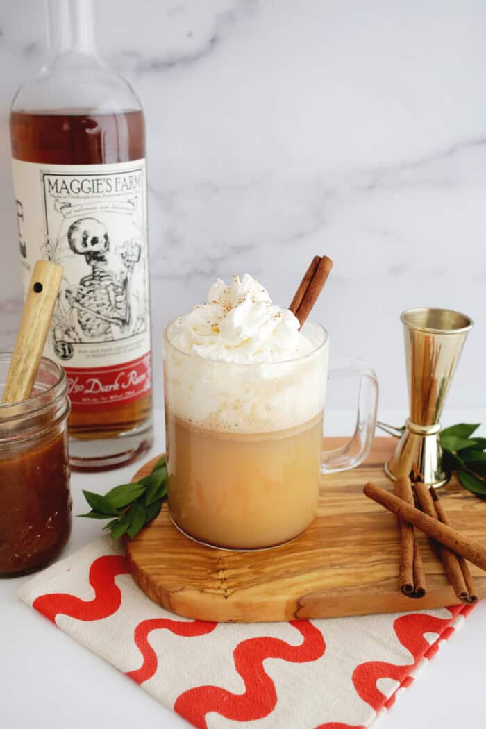 Hot Buttered Rum - A Beautiful Mess