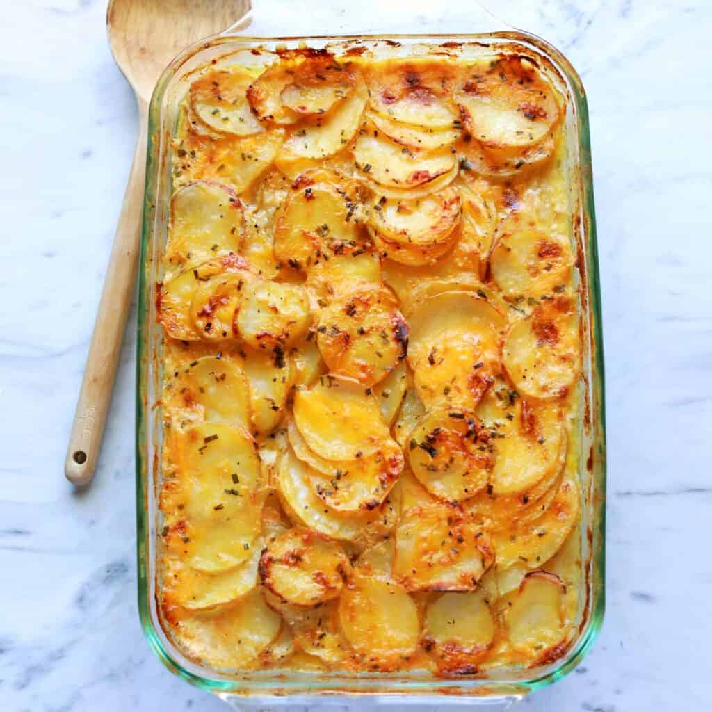 Scalloped Potatoes - A Beautiful Mess