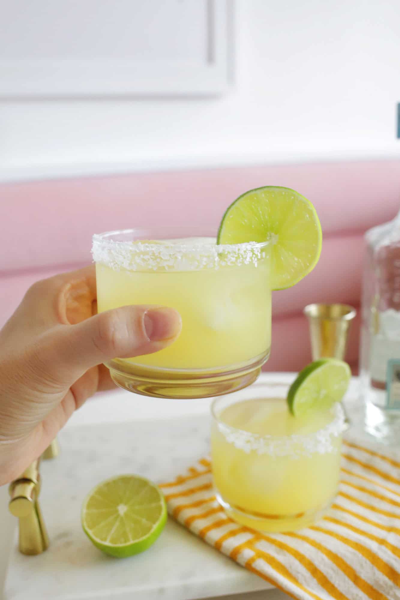 Skinny Margarita Recipe - A Beautiful Mess
