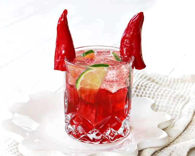 El Diablo Cocktail - A Beautiful Mess