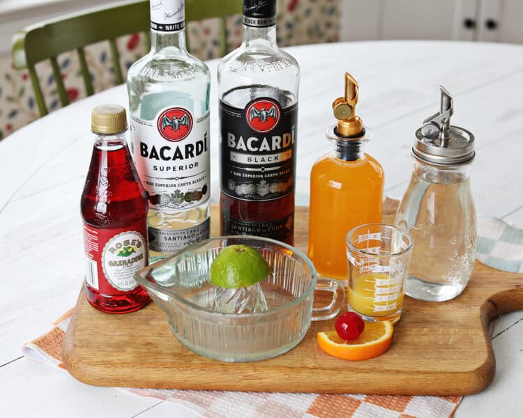 Hurricane Drink - A Beautiful Mess