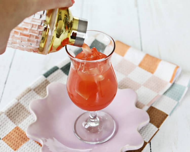 Hurricane Drink - A Beautiful Mess