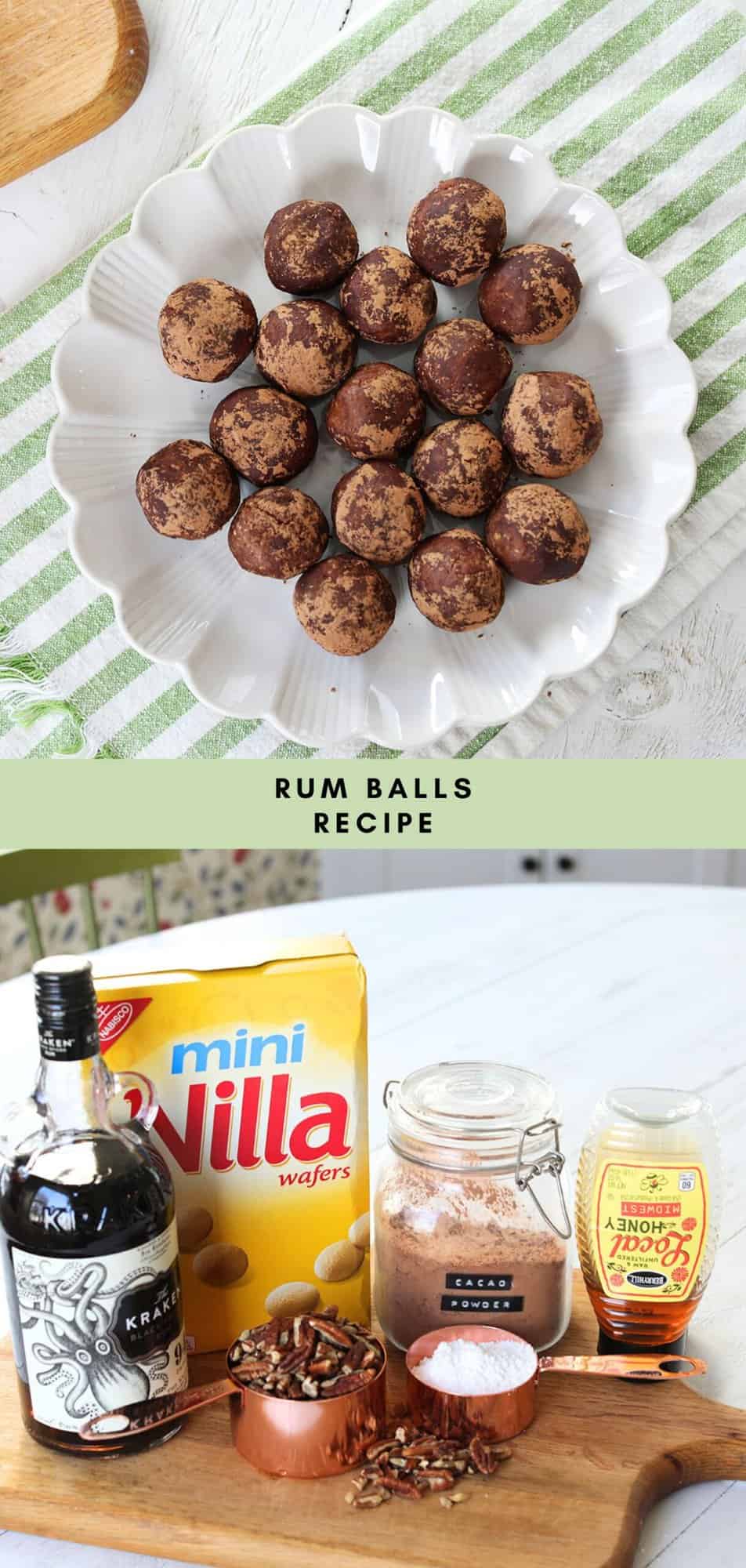 Traditional Rum Balls - A Beautiful Mess