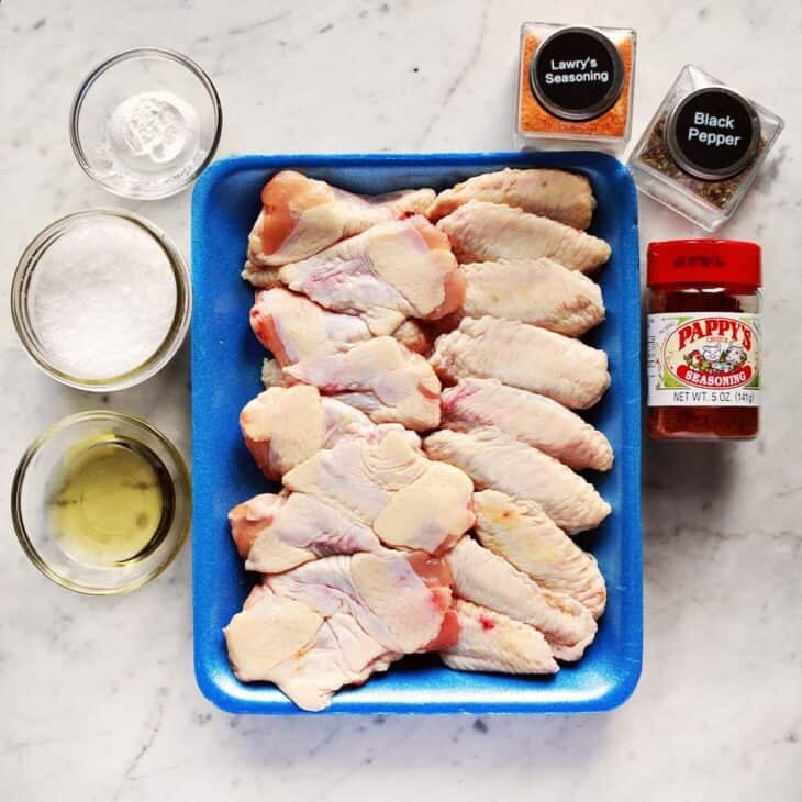 Crispy Baked Chicken Wings - A Beautiful Mess