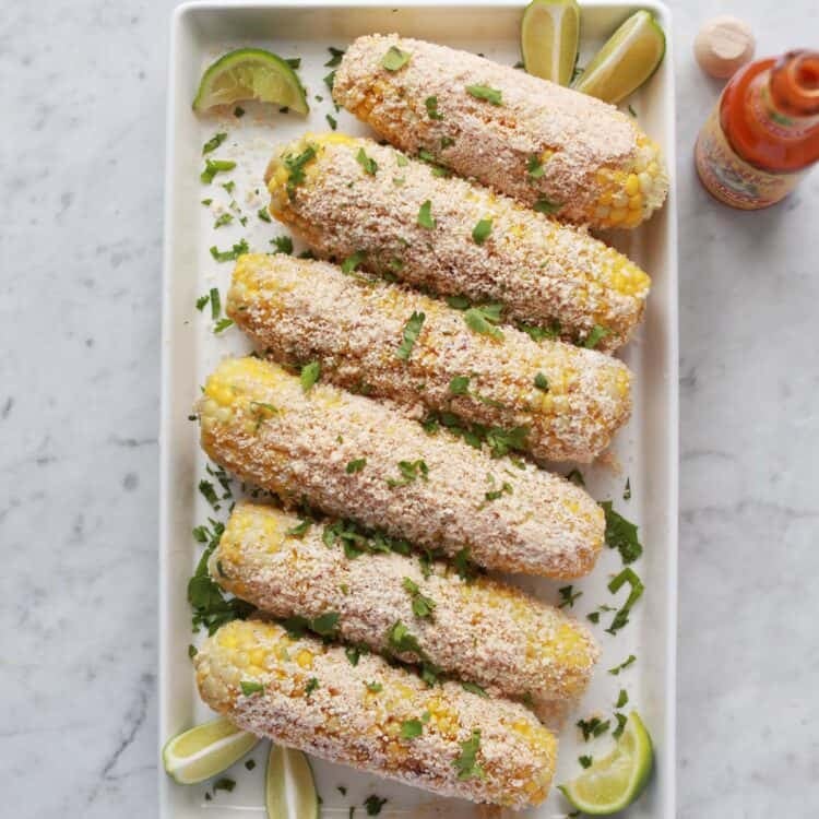 Easy Elote Recipe - A Beautiful Mess