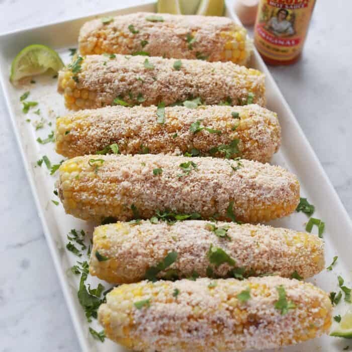Easy Elote Recipe - A Beautiful Mess