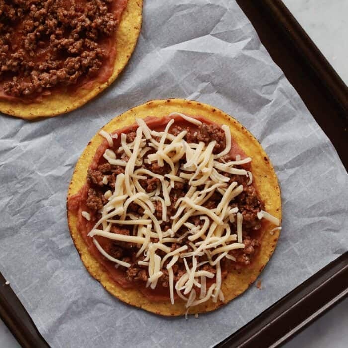 Easy Homemade Tostadas - A Beautiful Mess