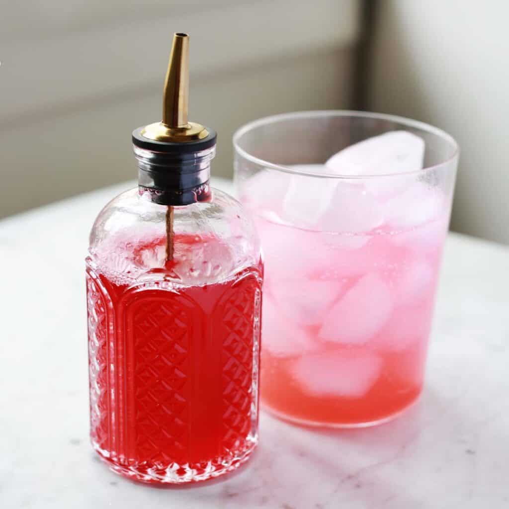 Raspberry Syrup - A Beautiful Mess