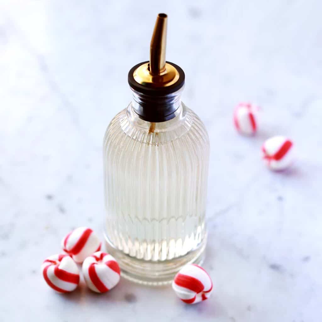 Peppermint Syrup - A Beautiful Mess
