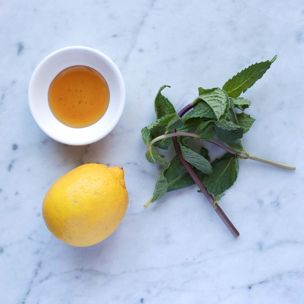 Fresh Mint Tea - A Beautiful Mess